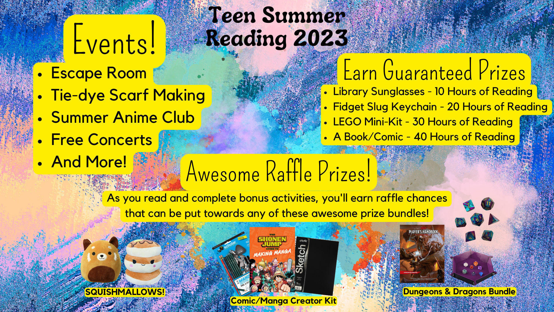 2023 Teen Summer Reading – Chicopee Public Library Teenspot